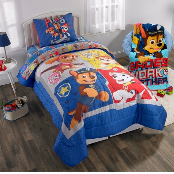 Nickelodeon | Bedding | New Nickelodeon Paw Patrol 2 Pice Comforter Set ...